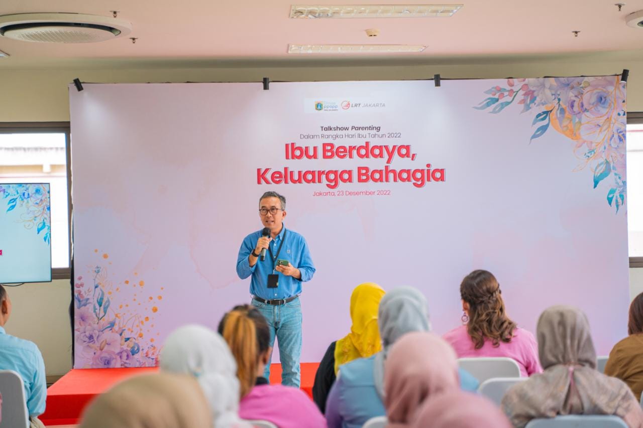 PT LRT Bersama Dinas PPAPP DKI Jakarta Gelar Talk Show - Suara Karya